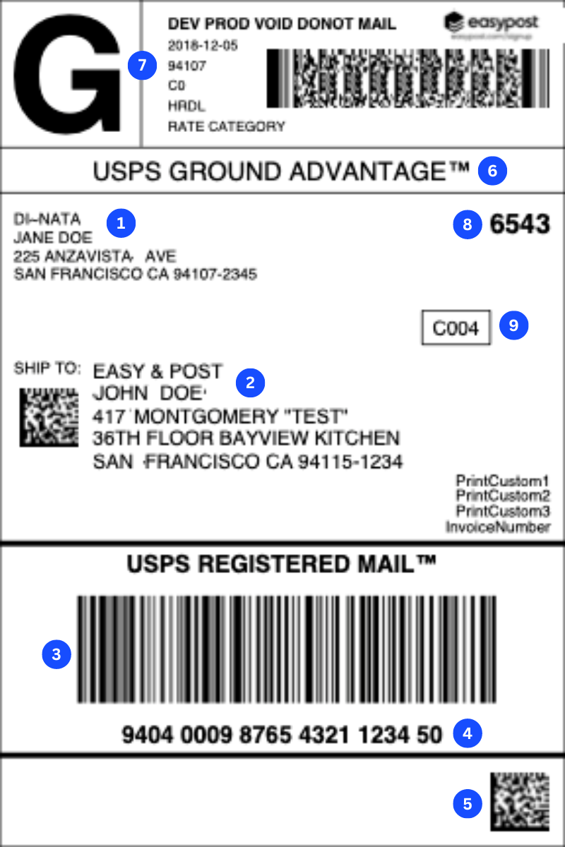 How To Create a Shipping Label - EasyPost