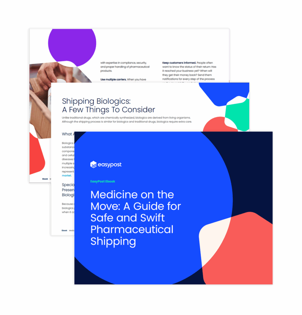 Safe and Swift Pharmaceutical Shipping - EasyPost